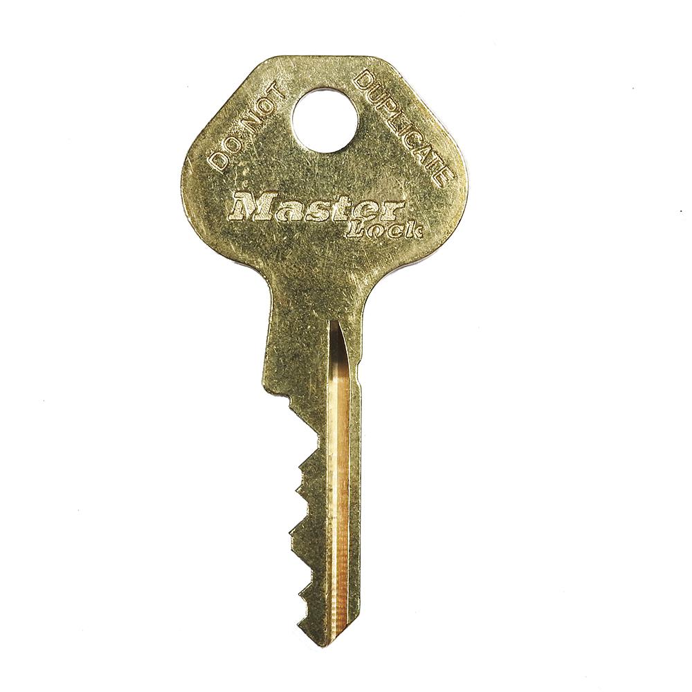 Master Lock K400 Duplicate Cut Key for W400 6-pin Safety Lockout Cylin ...