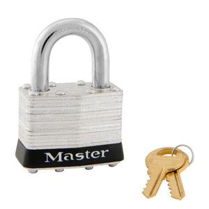 Master Lock 1 Laminated Steel Padlock (Colored Bumper) — MasterLocks.com