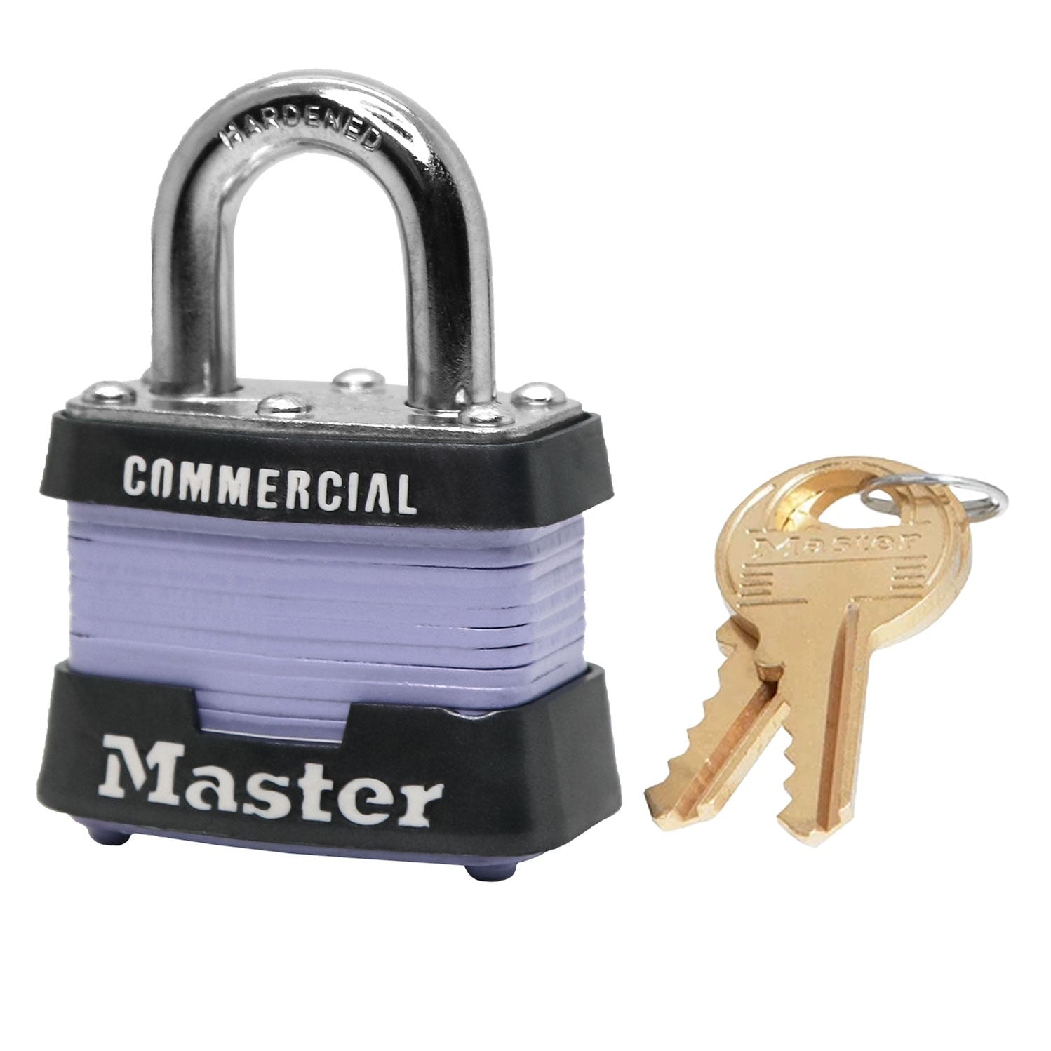 Master Lock 3 Laminated Steel Padlock 1-9/16in (40mm) Wide ...