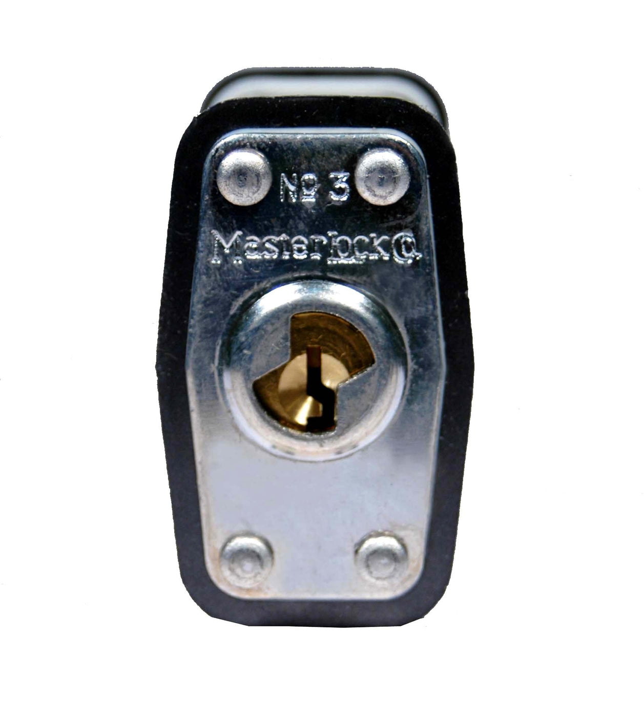 Master Lock 3LH Laminated Steel Padlock (Colored Bumper) — MasterLocks.com
