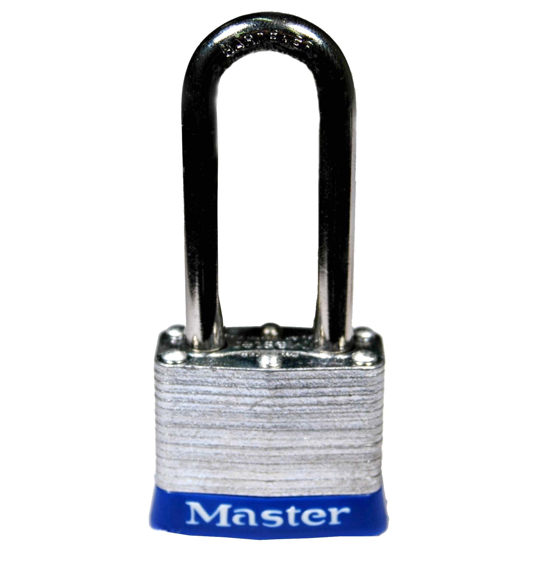 Master Lock 3LH Laminated Steel Padlock (Colored Bumper) — MasterLocks.com