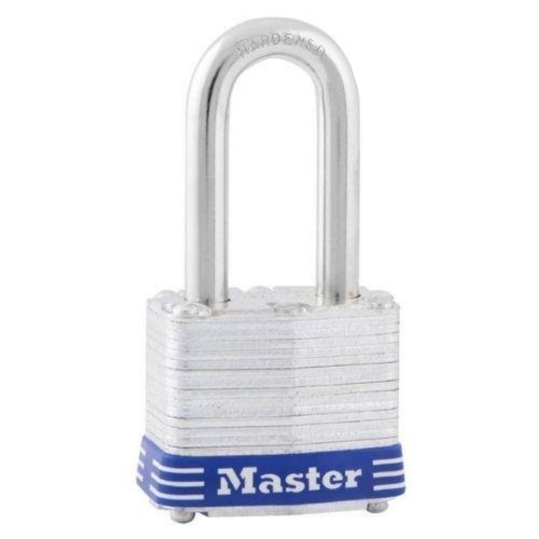 Master Lock 3D 1-9/16in (40mm) Wide Laminated Steel Padlock with 1-1/2 ...