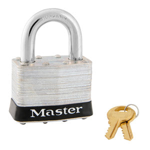 Master Lock 5 Laminated Steel Padlock (Colored Bumper) — MasterLocks.com