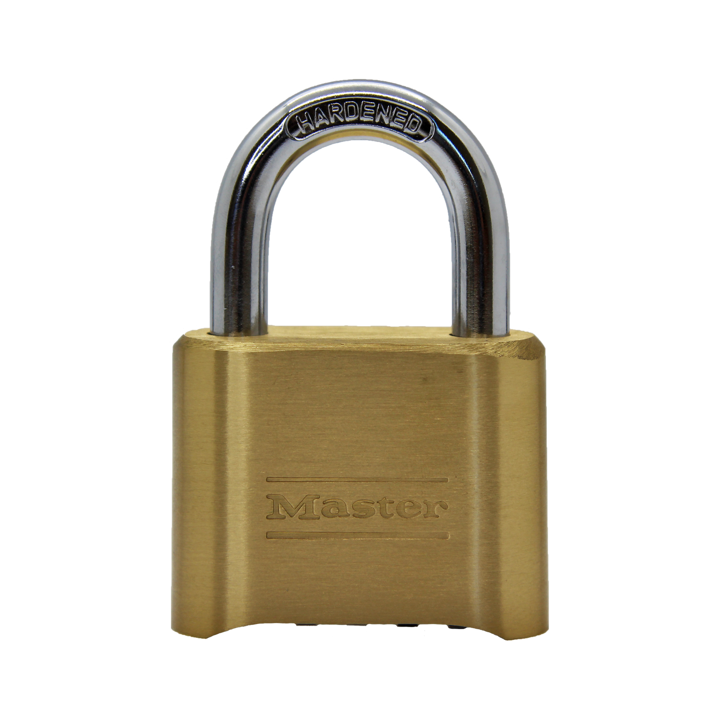 Master Lock 175 Resettable Combination Brass Padlock 2in (51mm) Wide ...