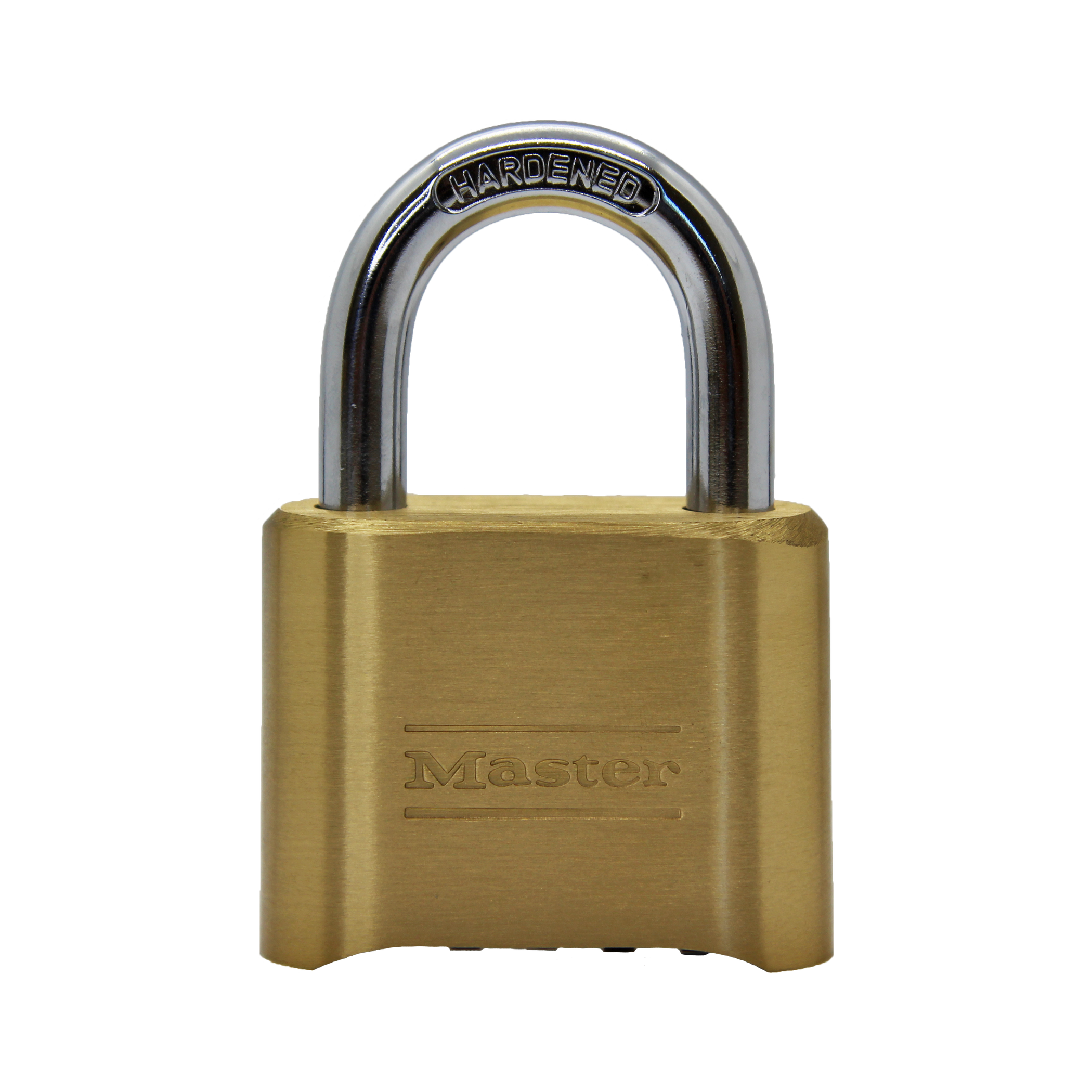 Master Lock 175 Resettable Combination Brass Padlock 2in (51mm) Wide ...