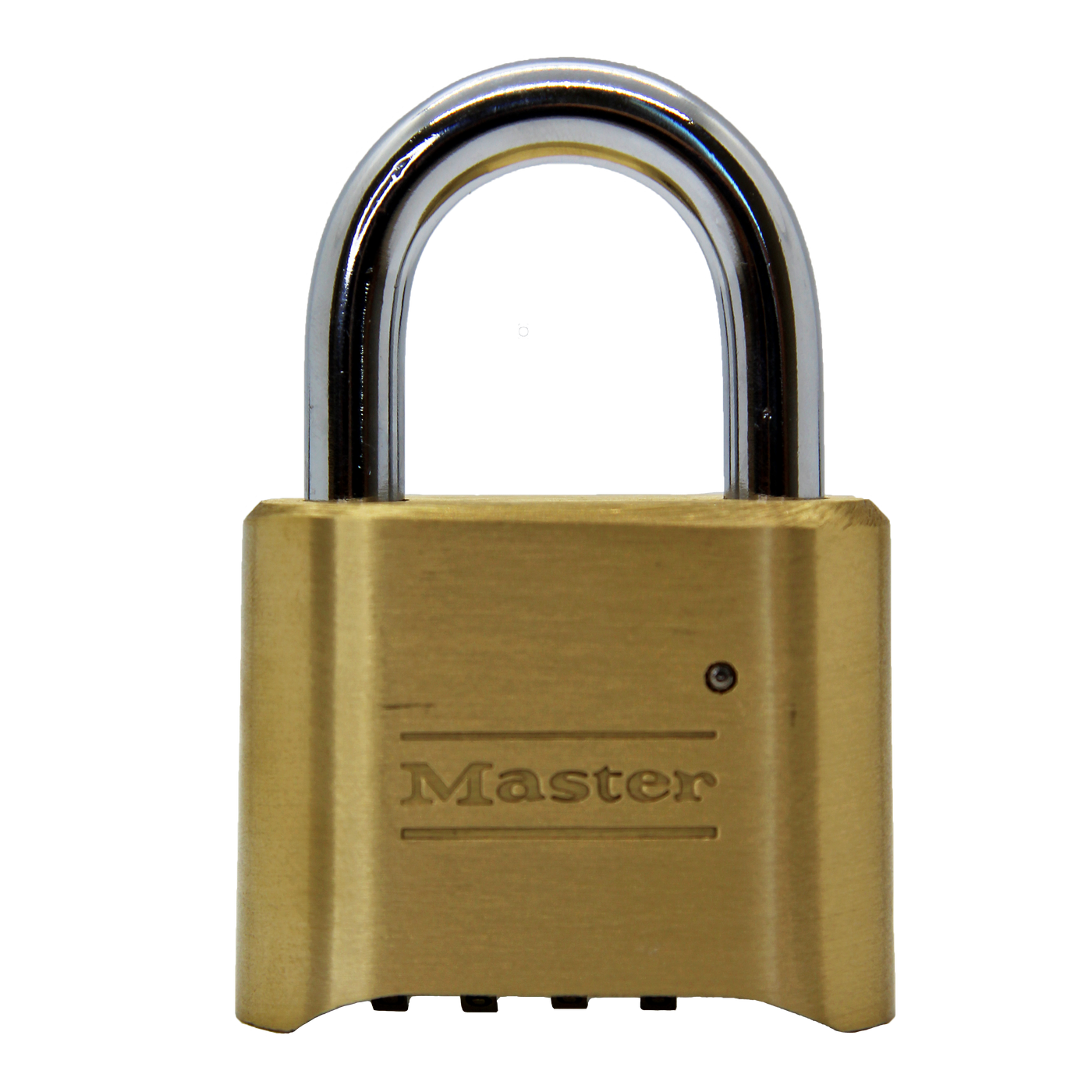 Master Lock 175 Resettable Combination Brass Padlock 2in (51mm) Wide ...