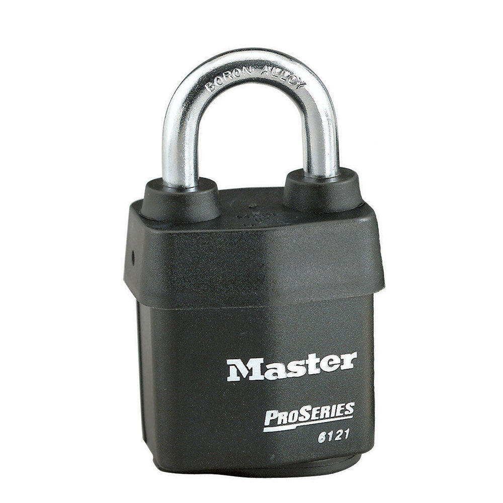 Master Lock 6121 ProSeries® Weather Tough® Laminated Steel Rekeyable P ...